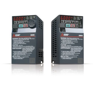 (ใหม่ไม่มีกล่อง) Mitsubishi FR-E840-3.7K-1 Inverter 3.7KW 5HP Input 3⌀ 380-480VAC Output 3⌀ 380 ...