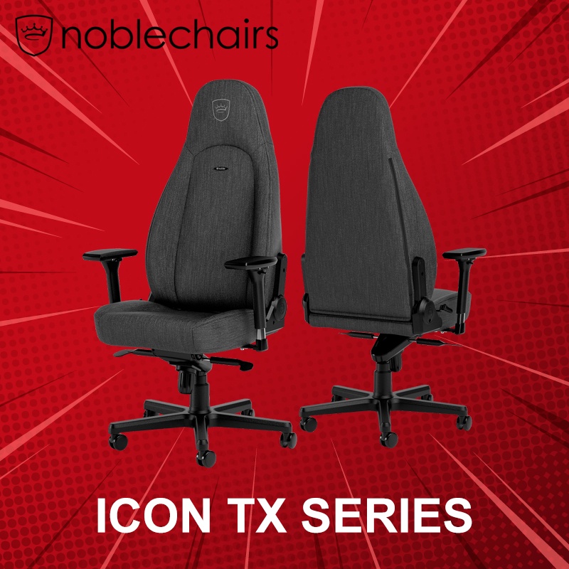 เก้าอี้เกมมิ่ง Noblechairs ICON TX Series ประกันศูนย์ 2 ปี | Shopee ...