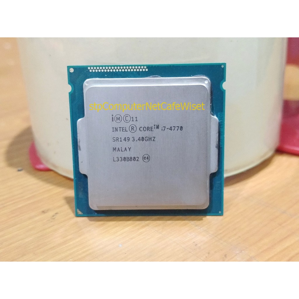 i7 4770 CPU Intel Core i7-4770 Socket1150 | Shopee Thailand