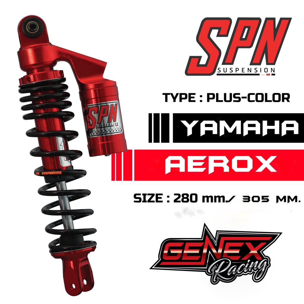 โช้ค SPN PLUS COLOR AEROX (โช้คคู่) | Shopee Thailand