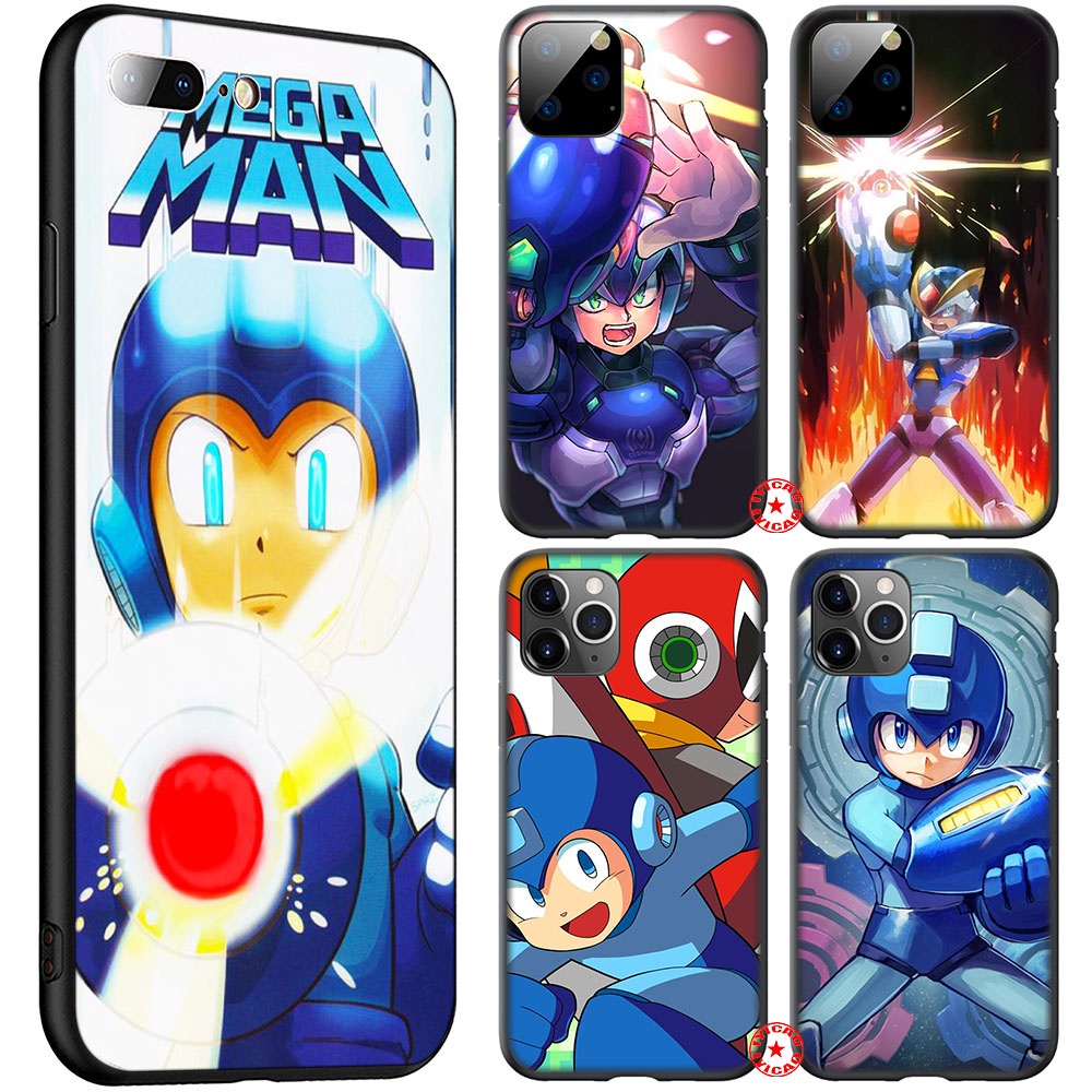 Is39 เคสโทรศัพท์มือถือนิ่ม ลาย Mega Man Rockman สําหรับ iPhone 5 5S 6 ...