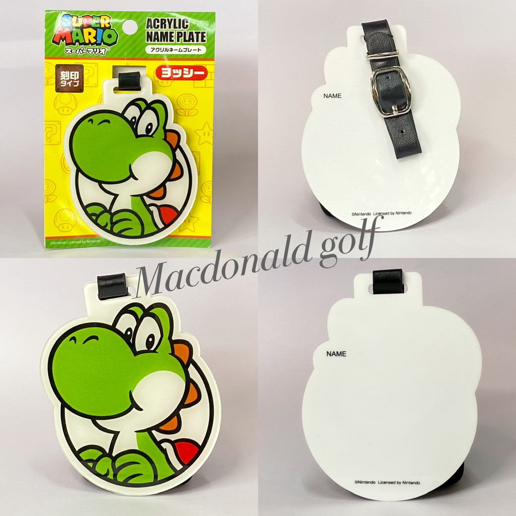 Acrylic name plate Super Mario | Shopee Thailand