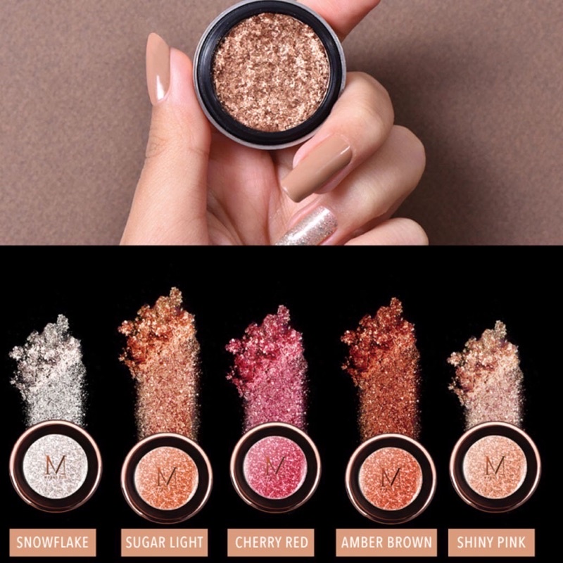 merrezca เมอร์เรซก้า อายแชโดว์ ของแท้ราคาถูก Pearl Pigment Eyeshadow ...