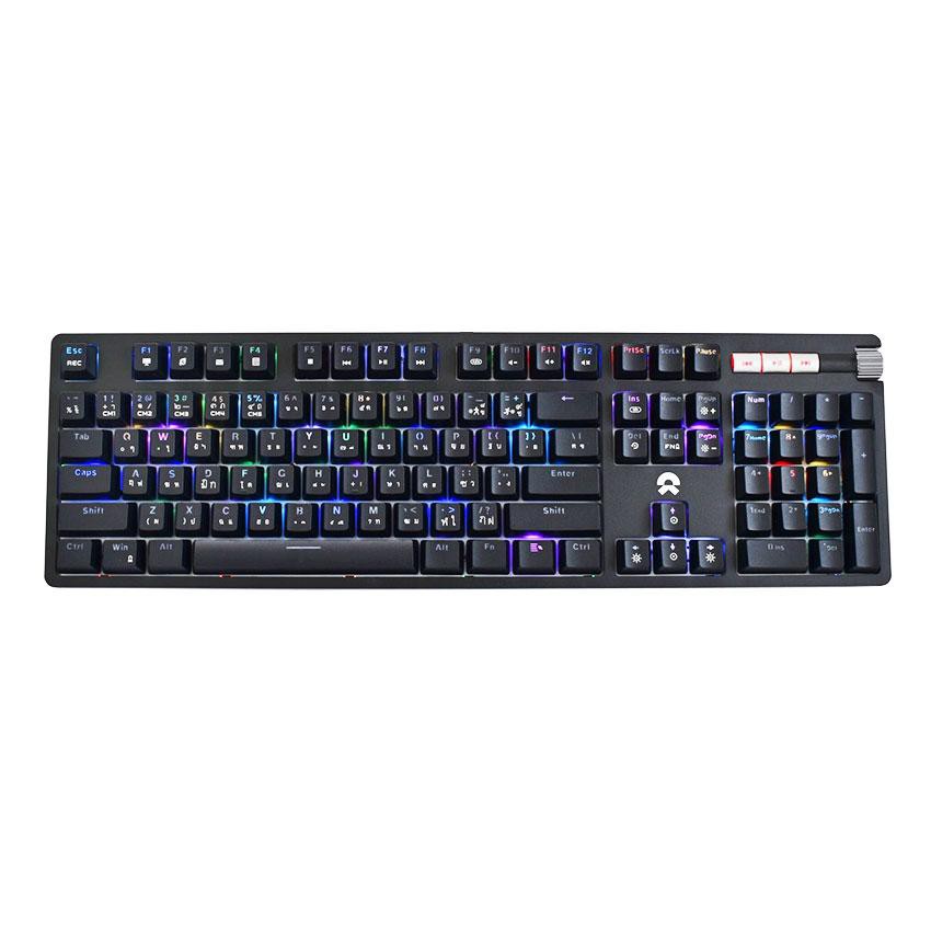 OKER K430 RGB Gaming Keyboard คีย์บอร์ดเกมมิ่ง - สีดำ | Shopee Thailand