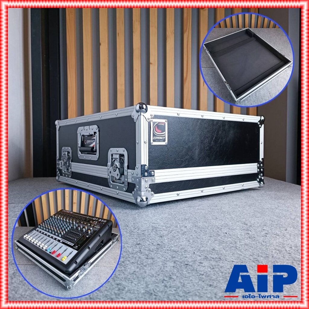 RACK MYNPE GT-850 GT-880 GT-4500 สีดำ แร็คใส่มิกเซอร์ กล่องใส่มิกซ์ ...