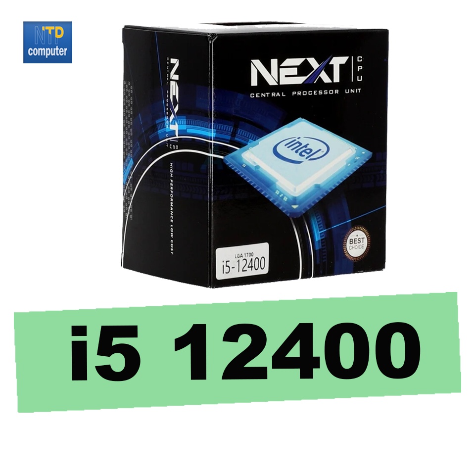CPU INTEL CORE I5-12400 LGA 1700 NEXT BOX i5 12400 ของใหม่ | Shopee ...