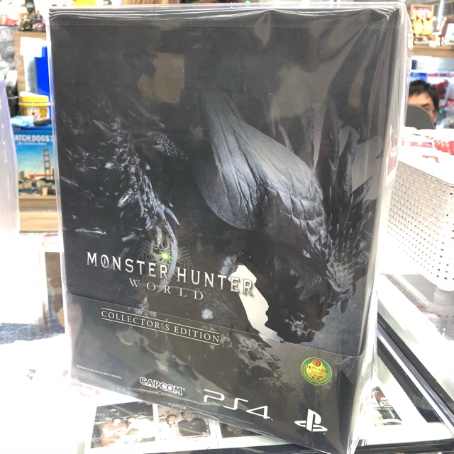 [Collector’s Edition หายาก] ชุดเกมส์ PS4 : Monster Hunter World ...