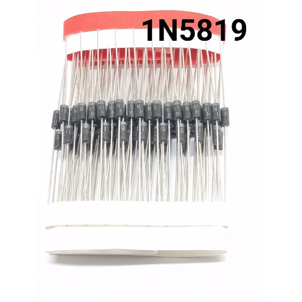 10ชิ้น ไดโอด 1N5819 1A 40V schottky diode | Shopee Thailand