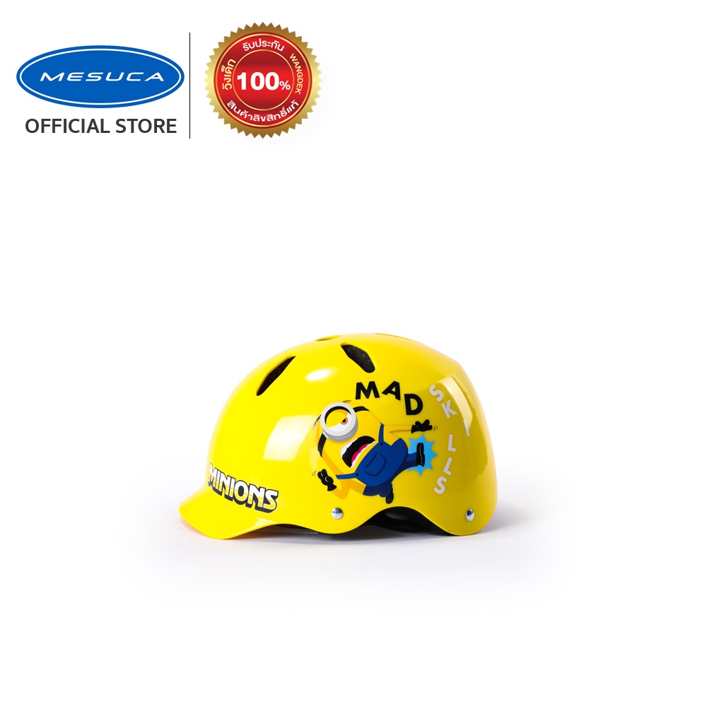 Mesuca Minions Helmet เมซูกะ หมวกกันน็อค - มินเนี่ยน XCZ20268 | Shopee ...