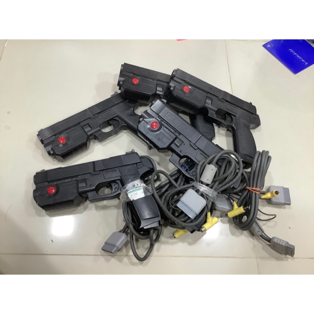 PS1 Guncon 1 จอยปืน กันคอน 1 Namco สำหรับ PlayStation PS1 และ PS2 ...