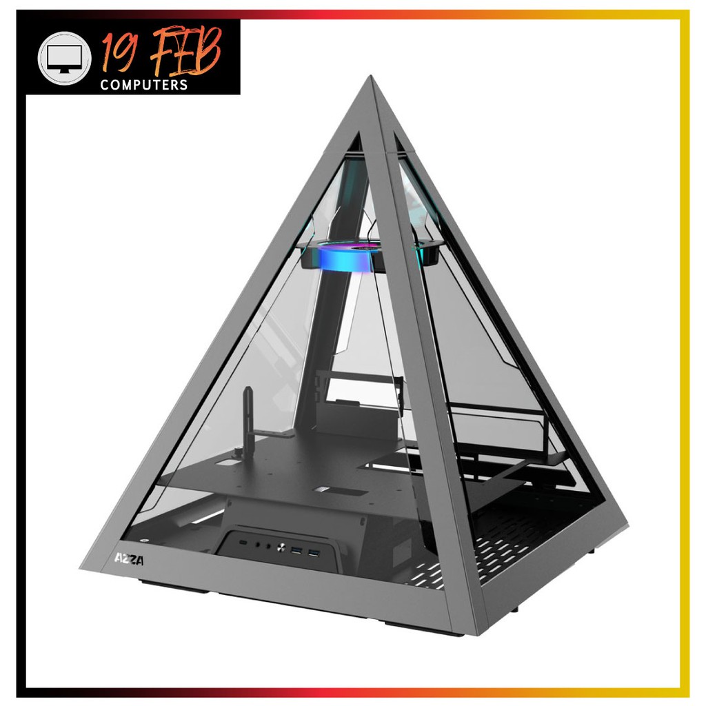 COMPUTER CASE GAMING AZZA Pyramid 804 Innovative case - ATX Mid Tower ...