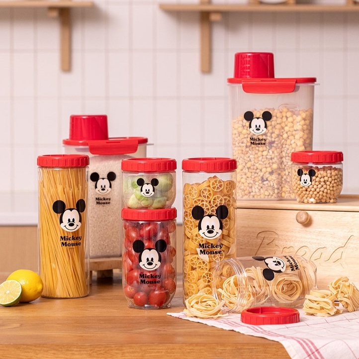( พร้อมส่ง ) Mickey Mouse Food Container & Pocket Stornge Interlock ที่ ...