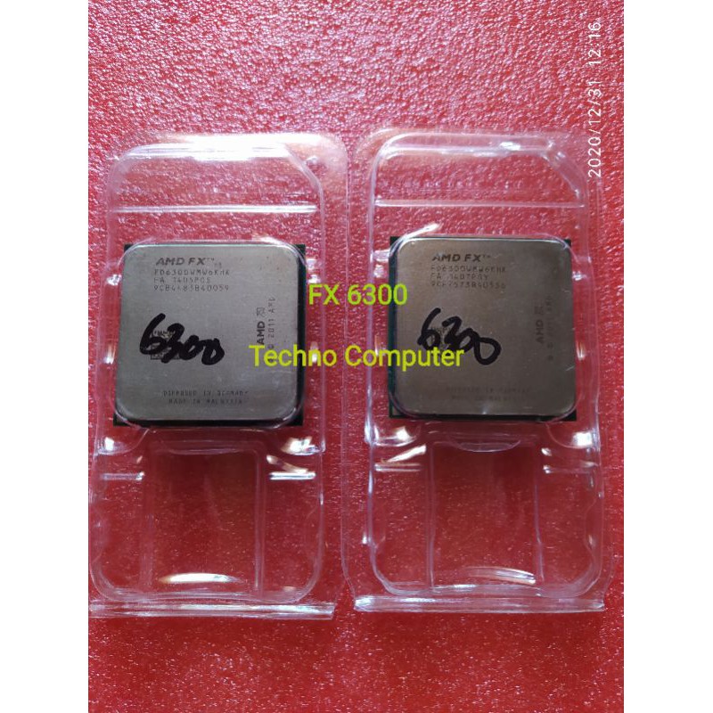 Amd FX-6300 โปรเซสเซอร์ 3.5GHz-4.1GHz Turbo 6-Cores 6 ด้าย TDP 95W ซ็อกเก็ต AM3 + | Shopee Thailand