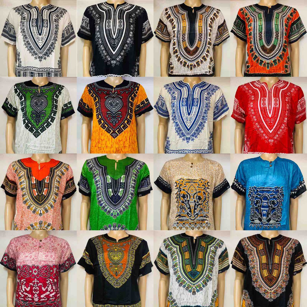 Bundled/Resellers DASHIKI BOHEMIAN BATIK SHIRT HALUMNA BRAND iw3b ...