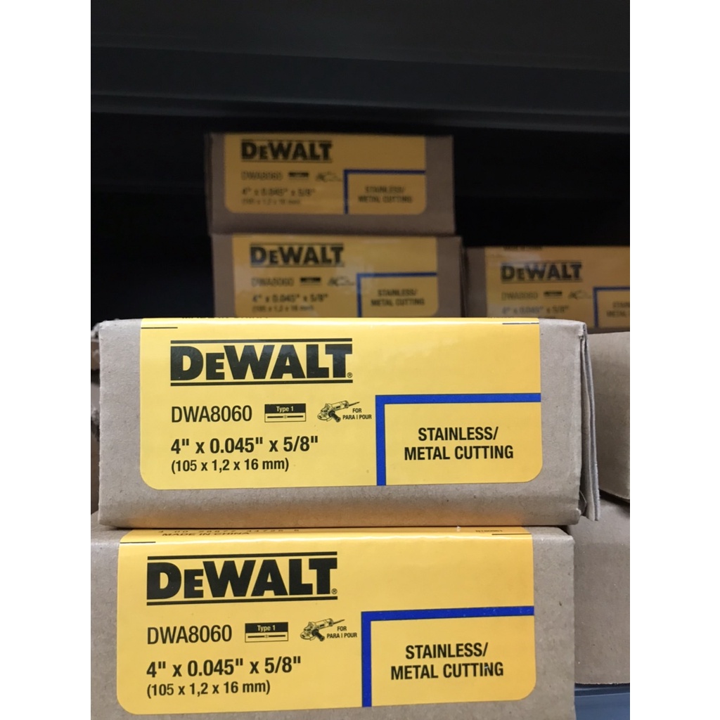 ใบตัดเหล็ก 4 นิ้ว Dewalt DWA8060 (4” หนา 1.2mm.) ใบตัดเหล็ก ใบตัด ...