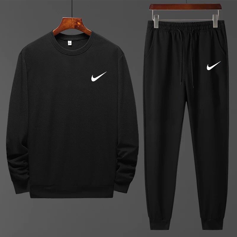 BK293-O+AA293 ชุดเซ็ทแขนยาว+กางเกงขายาวjogger ชุดหน้าหนาวใส่ได้หญิงและ ...