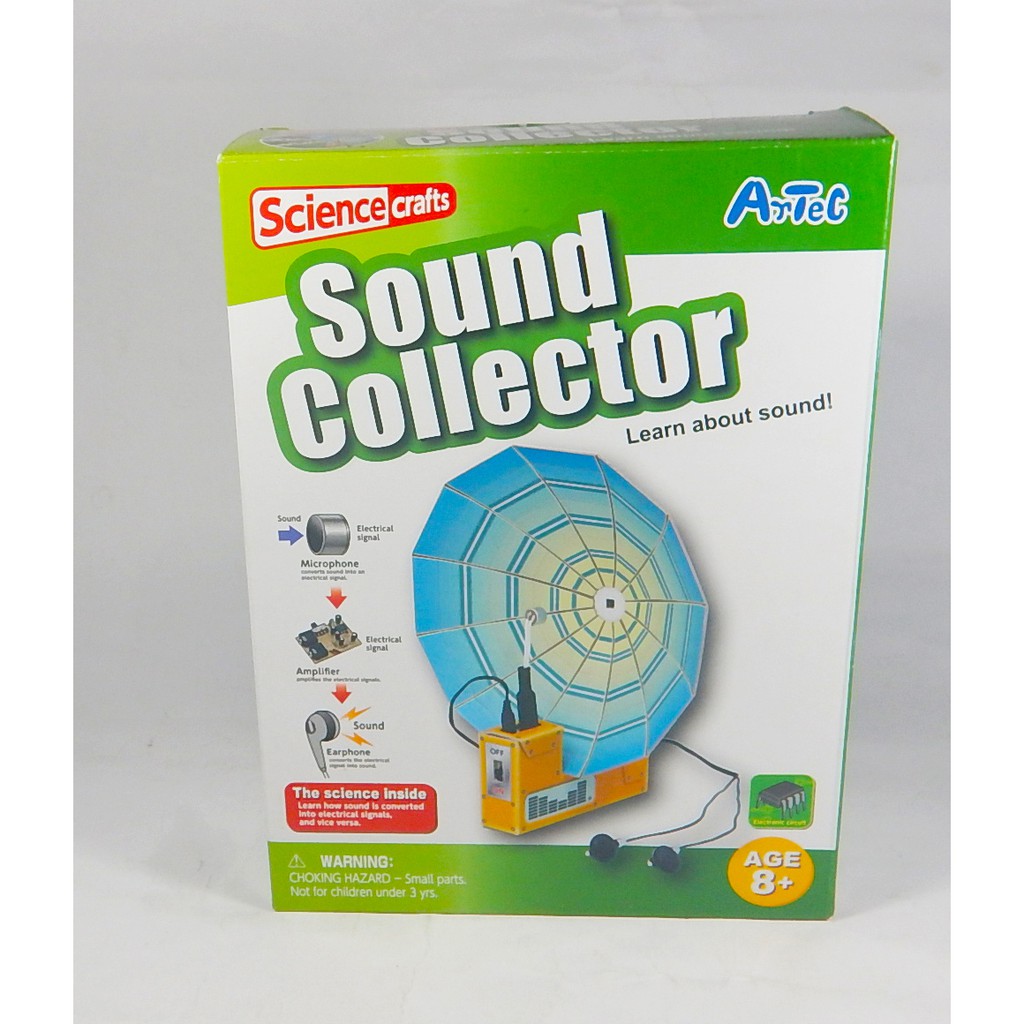 ชุดตรวจจับคลื่นเสียง (Sound Collector) | Shopee Thailand