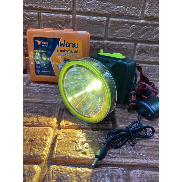 ไฟฉายคาดหัว YG u101 ดำน้ำ YAGE ไฟฉายคาดหัวดำน้ำ หัวใหญ่ / ไฟคาดหัวดำน้ำ VJP vjp206 (2”) vjp208 ...