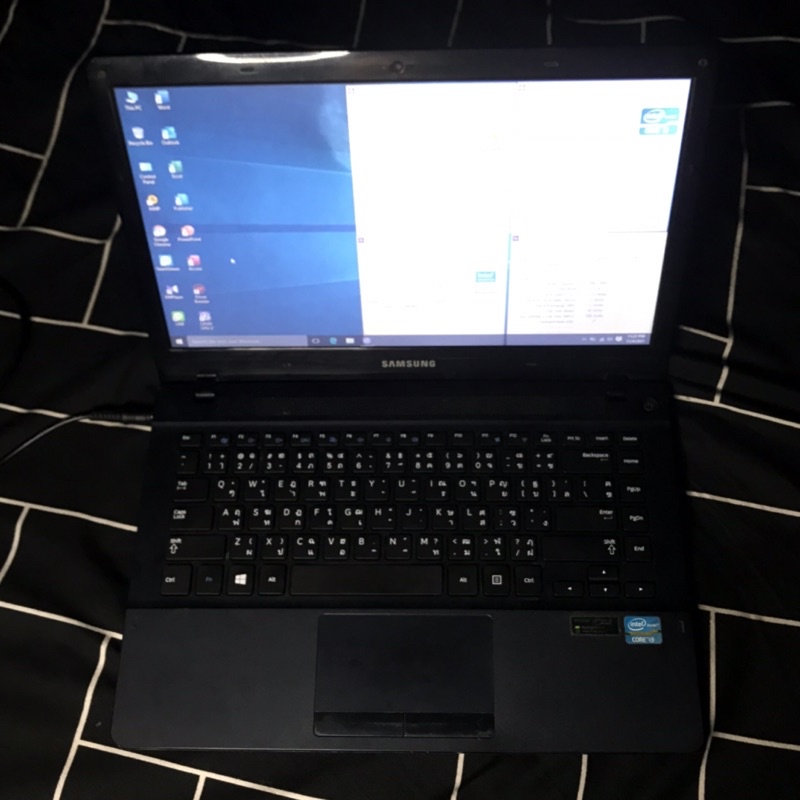 โน๊ตบุ๊คมือสอง Samsung 450R สเปค i3 gen 3การ์ดจอเเยก GT 710 2GB SSD ...