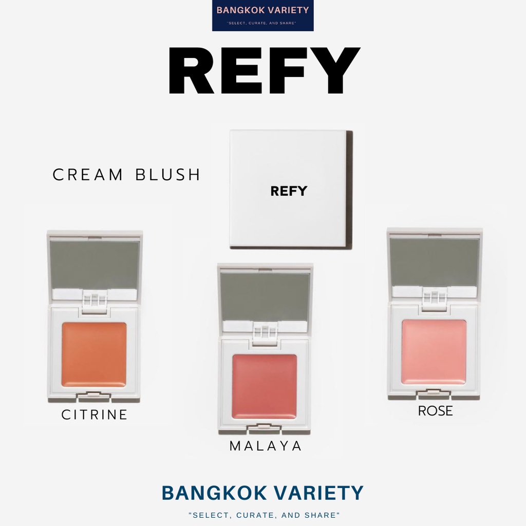 พร้อมส่ง REFY Cream Blush สาวก ครีมบลัช ต้องรีบเลยค่าา | Shopee Thailand