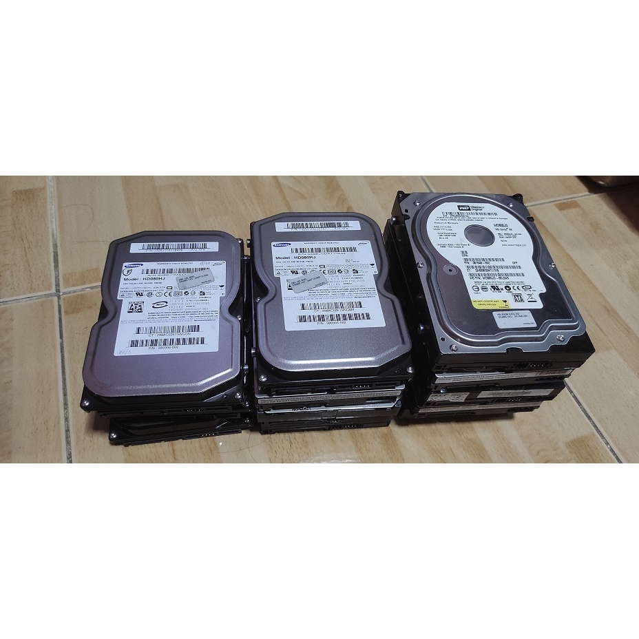 Harddisk 80gb มือสอง ใช้งานได้ปกติ ราคาถูก คละยี่ห้อ | Shopee Thailand