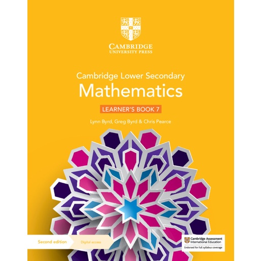 ใหม่ CAMBRIDGE LOWER SEC MATHEMATICS SB พร้อม DIGITAL ACCESS STAGE 7 ...