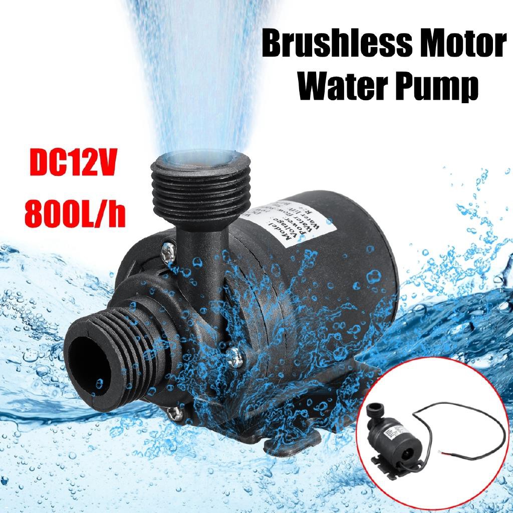 DC 12V Brushless Water Pump 1/2'' Male Thread Centrifugal Submersible ...