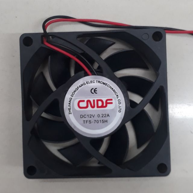 พัดลมระบายความร้อนCNDF DC 12 V ขนาด 2.5×0.5 นิ้ว | Shopee Thailand