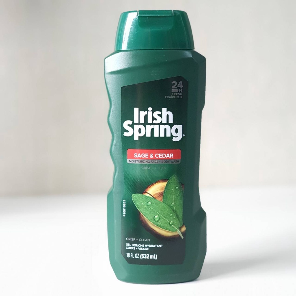 Irish Spring Men's Face & Body Wash, 18 fl oz.(532ml), ไอริช สปริง ครีม ... Irish Spring Men's Face & Body Wash, 18 fl oz.(532ml), ไอริช สปริง ครีม ...