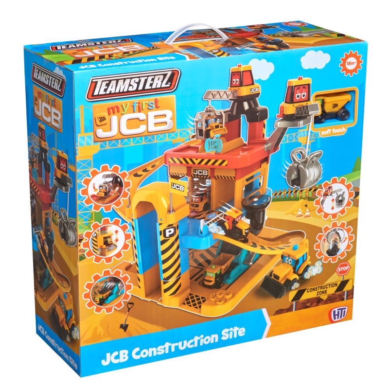 Teamsterz My First JCB Garage ของเล่นโรงรถ | Shopee Thailand