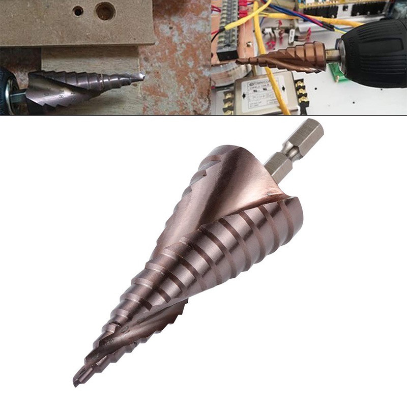 🔥M35 HSS Co Step Drill Bit Cobalt Cone Drill Bits 4-32Mm Wood Stainless ...