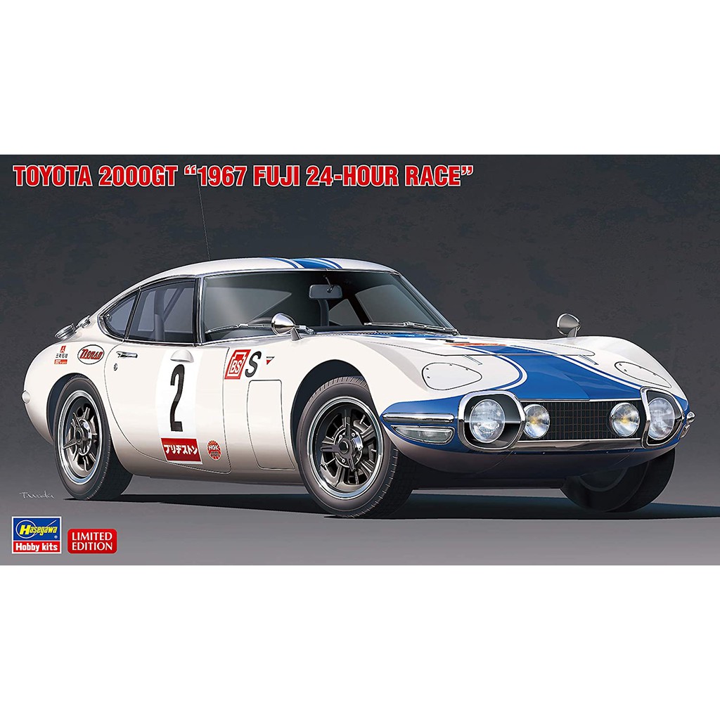 โมเดลรถประกอบ Hasegawa 1/24 Toyota 2000GT “1967 Fuji 24-Hour Race” | Shopee Thailand