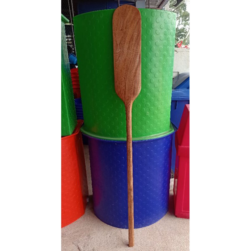 ไม้พาย ไม้พายเรือ ความยาวรวมด้าม = 148 cm ( ใบพาย กxย= 14x44cm ...