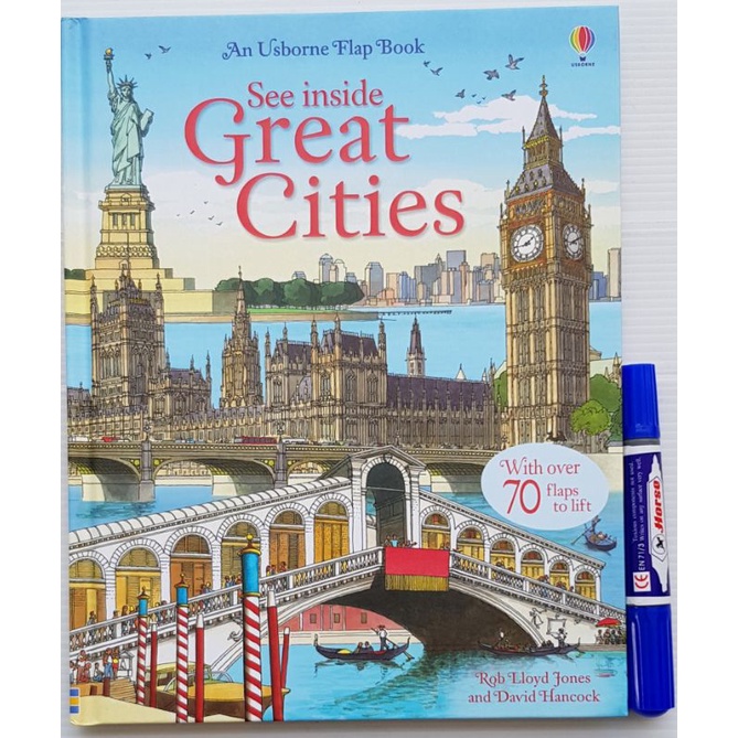 Great cities See inside book ของแท้นำเข้าจากประเทศอังกฤษ | Shopee Thailand