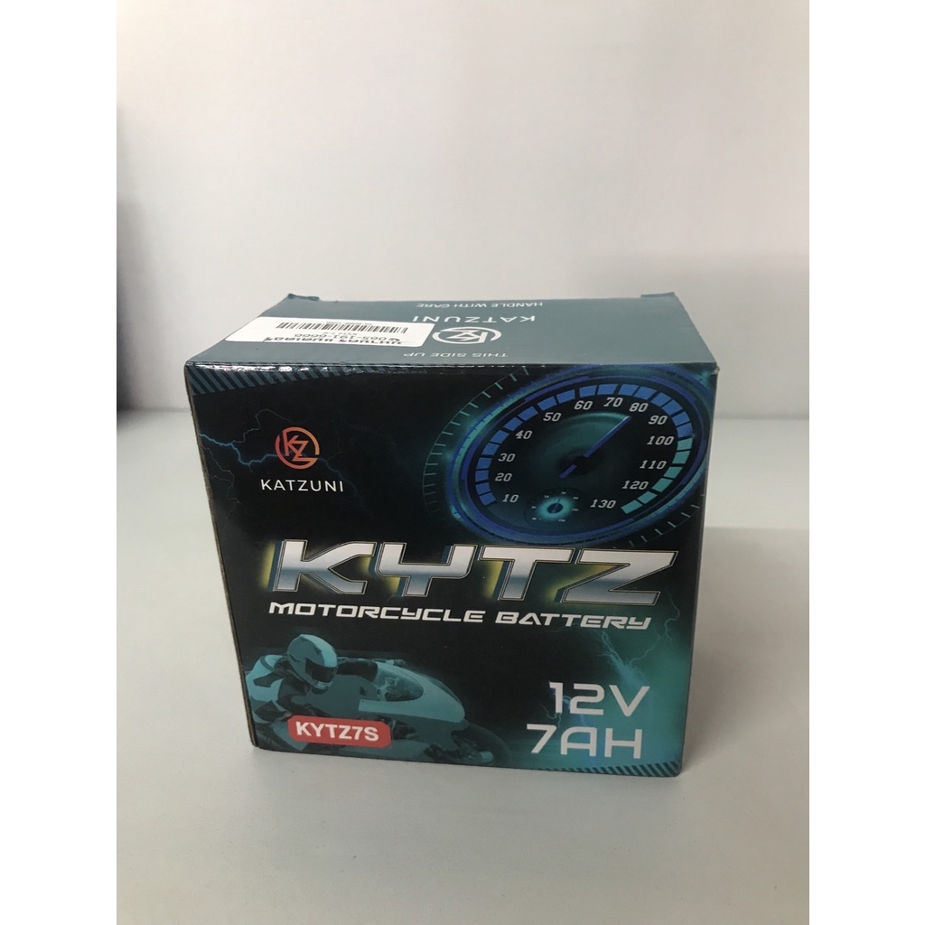แบตเตอรี่ รถจักรยานยนต์ KYTZ 12V 7AH | Shopee Thailand