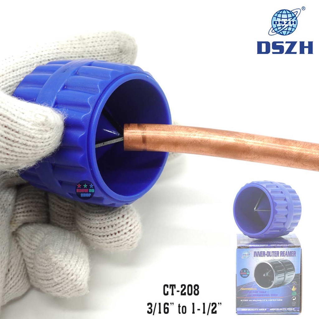 รีมเมอร์ลบคมแป๊ป CT-208 DSZH บอดี้พลาสติก ทรงกลม INNER - OUTER REAMER | Shopee Thailand