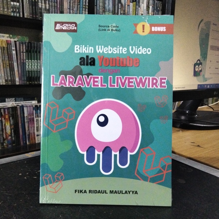 หนังสือล่าสุด Monkin WEBSITE VIDEO ALA YOUTUBE With LARAVEL LIVEWIRE ...