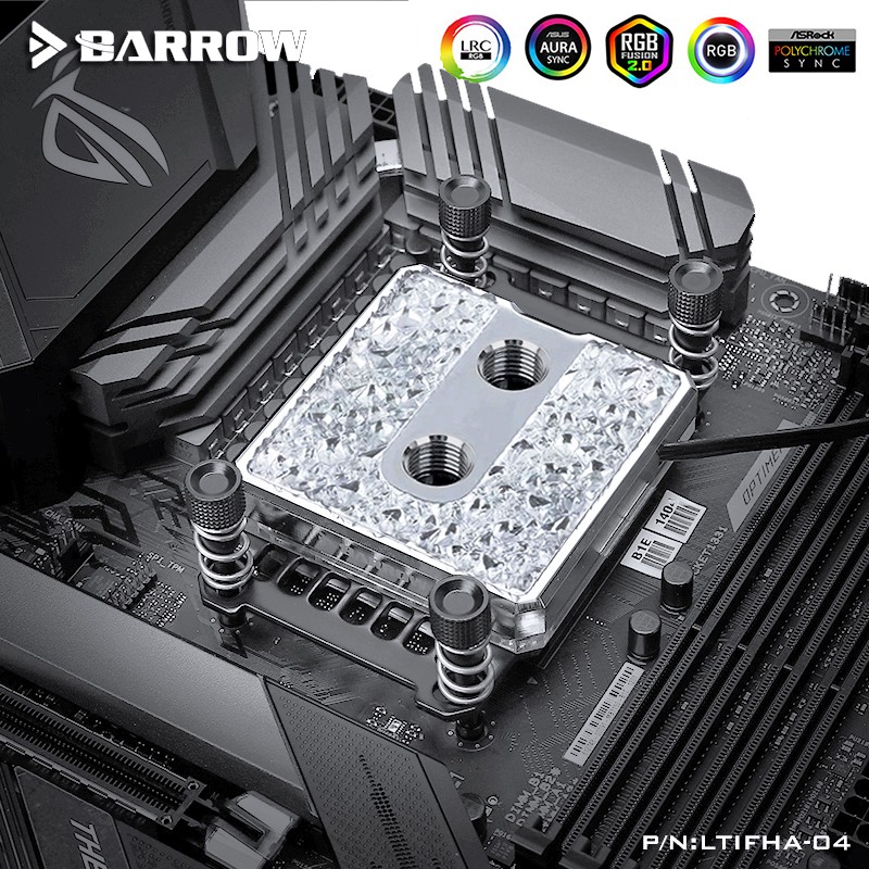 Barrow Icicle series CPU water block for AMD platform (Brass Edition ...
