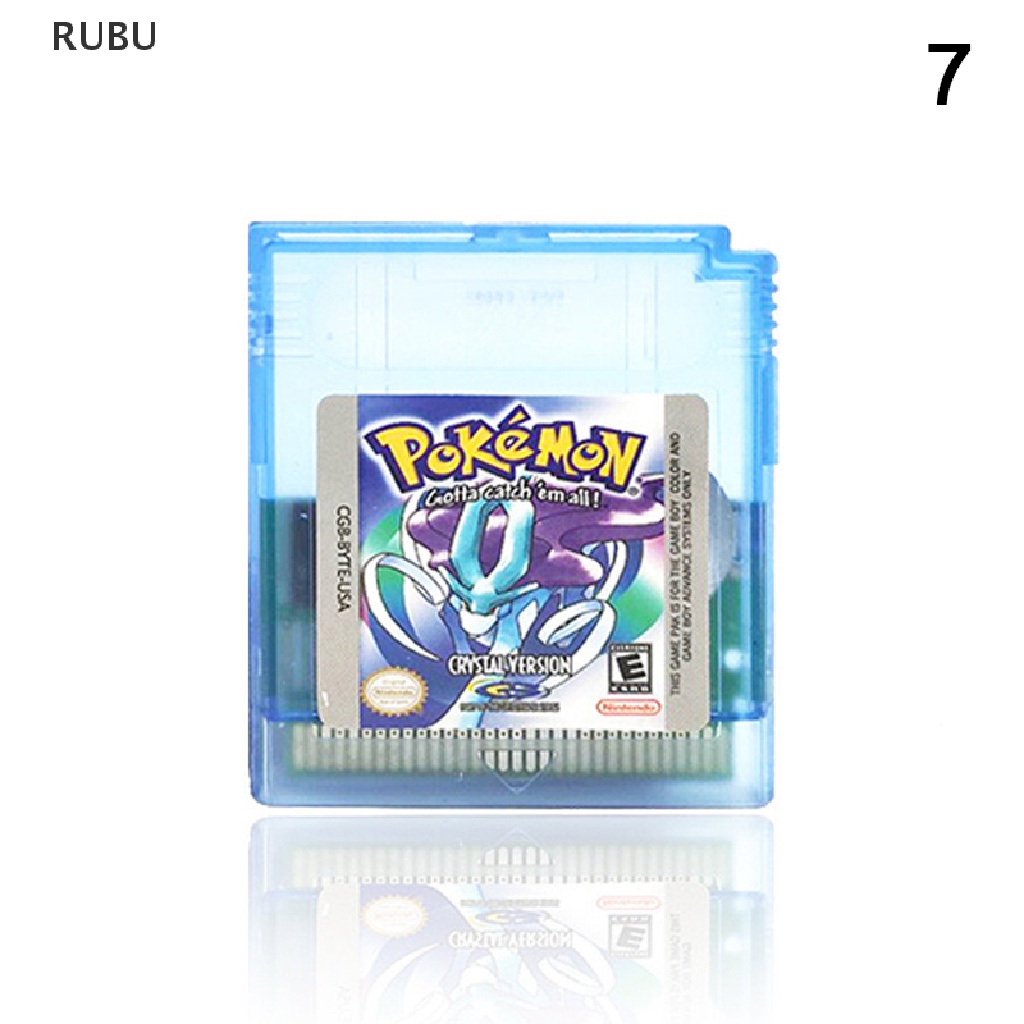 Rubu ใหม่ การ์ดเกม Pokemon GB GBC Pikachu คลาสสิก 7 ใบ ของเล่นสําหรับ ...