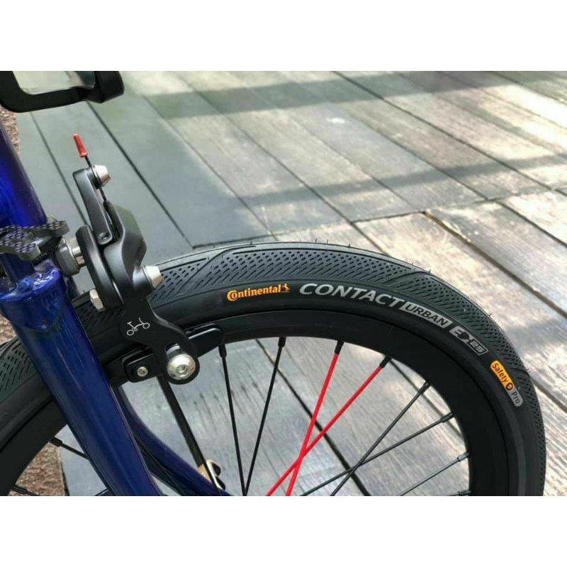 ยาง Continental Contact Urban สีดำ สำหรับ Brompton 1 คู่ | Shopee Thailand