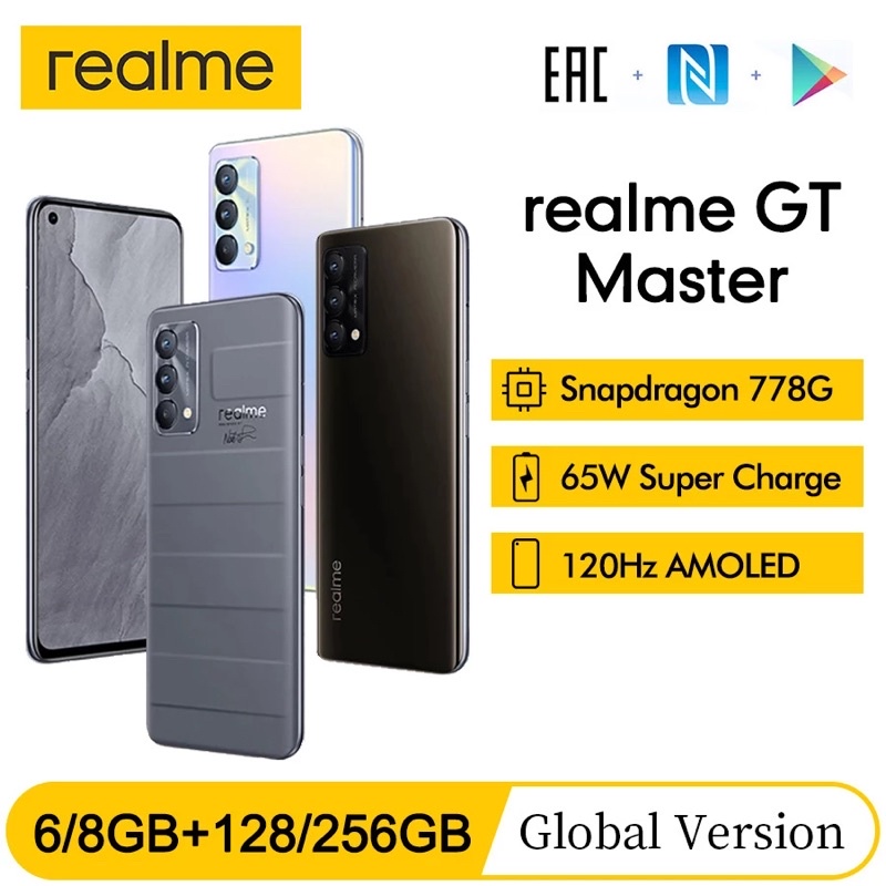realme GT master แรม8รอม128 Snapdragonเครื่องใหม่ มือ1 เครื่องศูนย์แท้ ...