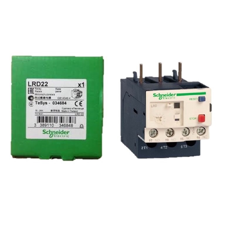 โอเวอร์โหลด รีเลย์ Overload Relay Schneider LRD22 , LRD32 | Shopee Thailand