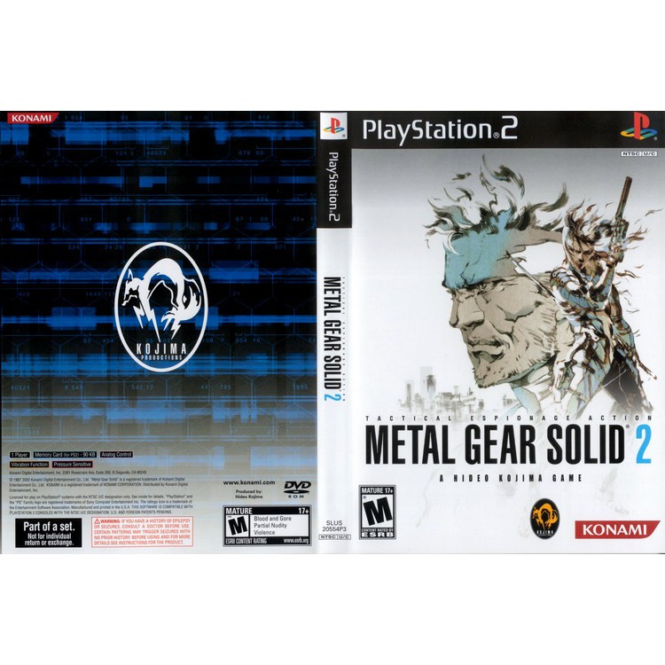 METAL GEAR SOLID THE ESSENTIAL COLLECTION VOL. 2 METAL GEAR SOLID 2 ...
