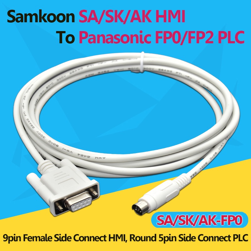 Sz YY SA/SK/AK-FP0 เหมาะสําหรับ SAMKOO Series HMI แผงสัมผัสเชื่อมต่อ ...