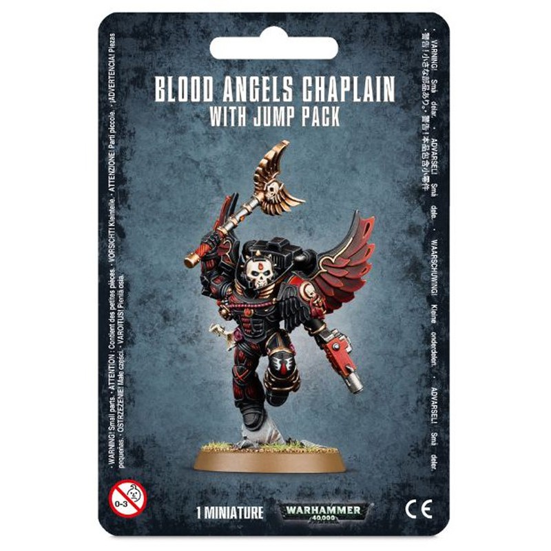 [GWพร้อมส่ง] Warhammer 40K : BLOOD ANGELS CHAPLAIN WITH JUMP PACK โมเกม ...