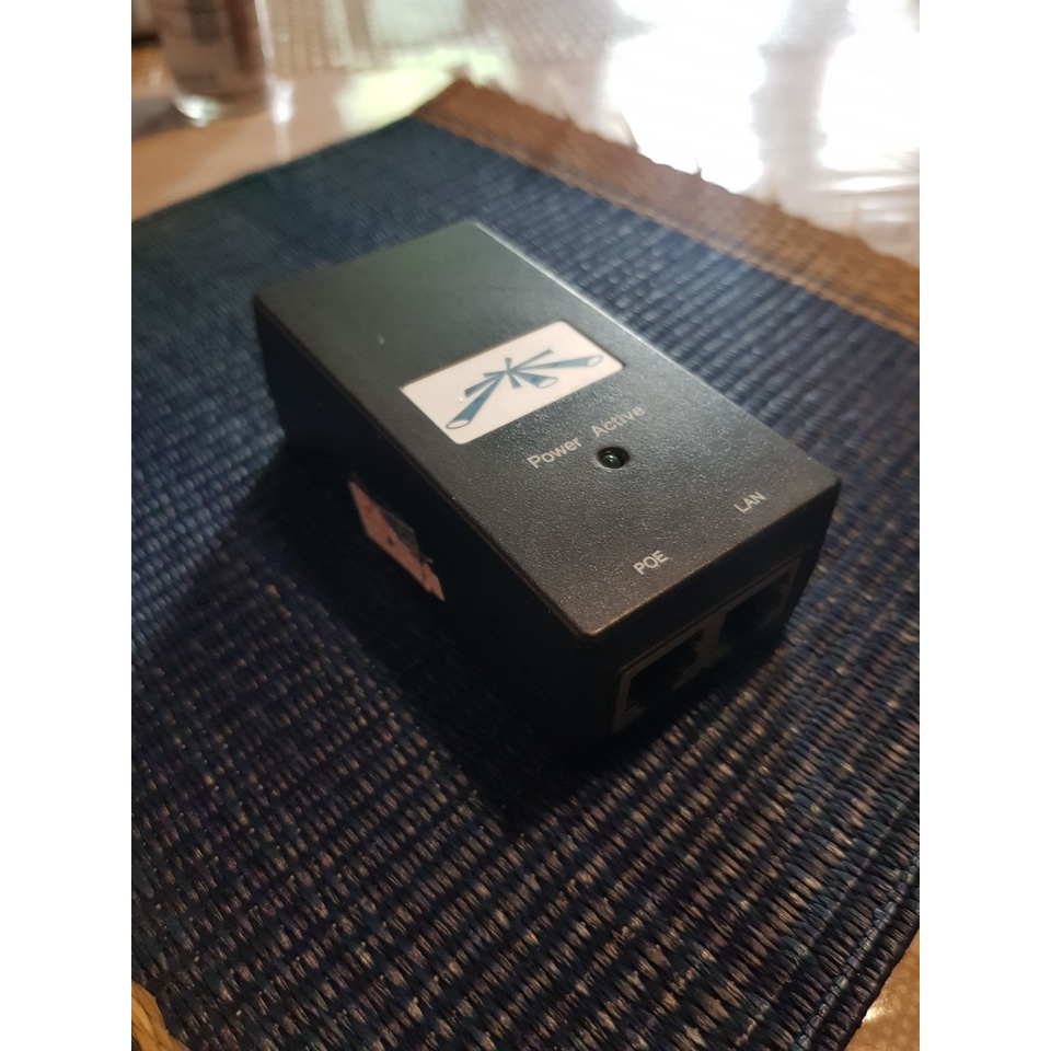 มือสอง UBNT UBI-POE-24-5 DC 24V 0.5A PoE Power Over Ethernet Adapter ...