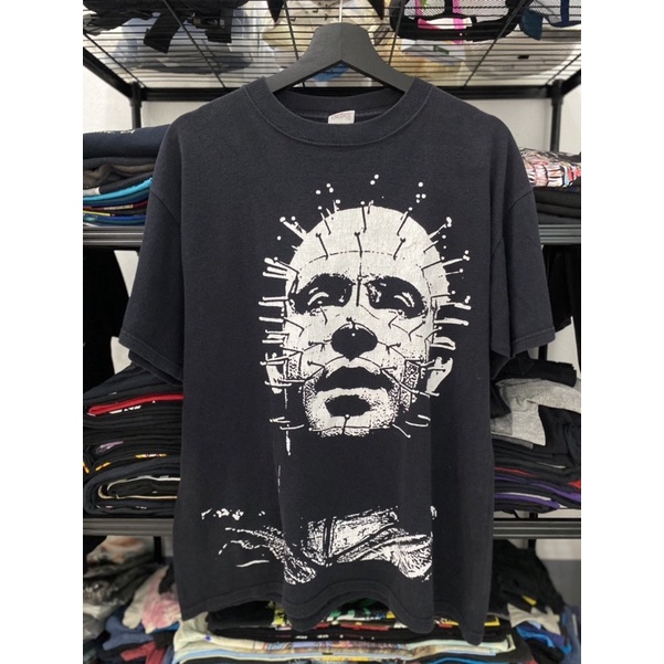 เสื้อภาพยนตร์ hellraiser หยังดังยุค90’s เขย่าขวัญ Vintage 2006 HellRaiser Movie Promo T-Shirt ...