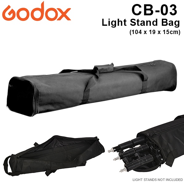 GODOX CB-58 กระเป๋า ไฟสตูดิโอ ขาตั้ง Video Light bag CB-03 กระเป๋าขา ได้ 3 ขา Light Stand bag ...