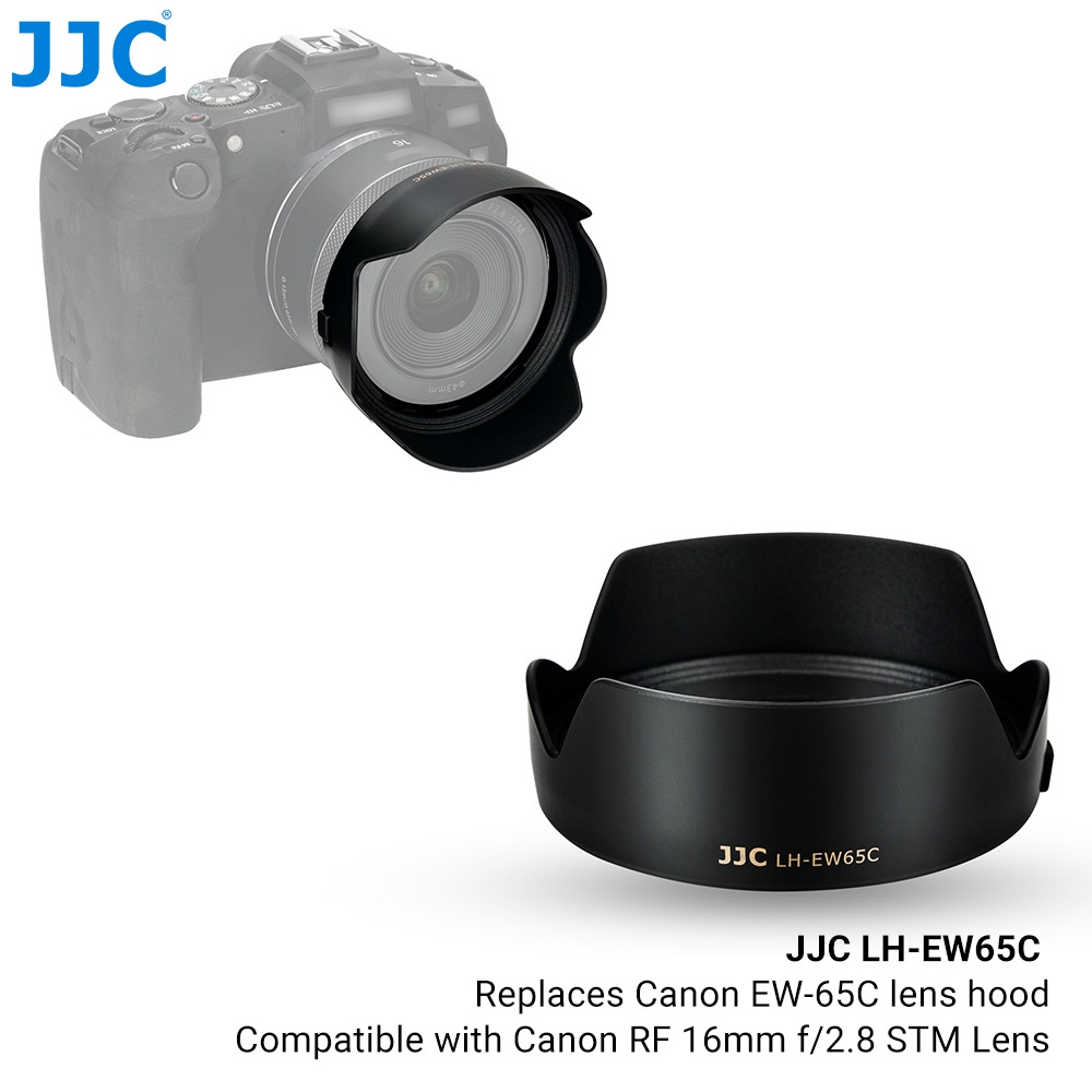 JJC Lens Hood ฝาครอบเลนส์กล้อง Canon RF 16mm / 35mm / 50mm F1.8 STM / 85mm F2 / 15-35mm / 24 ...