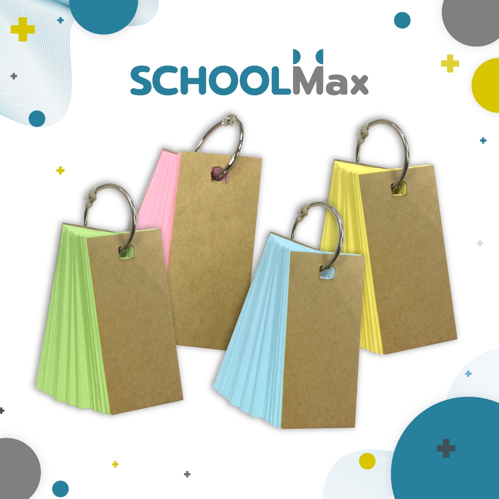 สมุดจดคำศัพท์ 80แกรม 4สี Schoolmax 1ชิ้น | Shopee Thailand